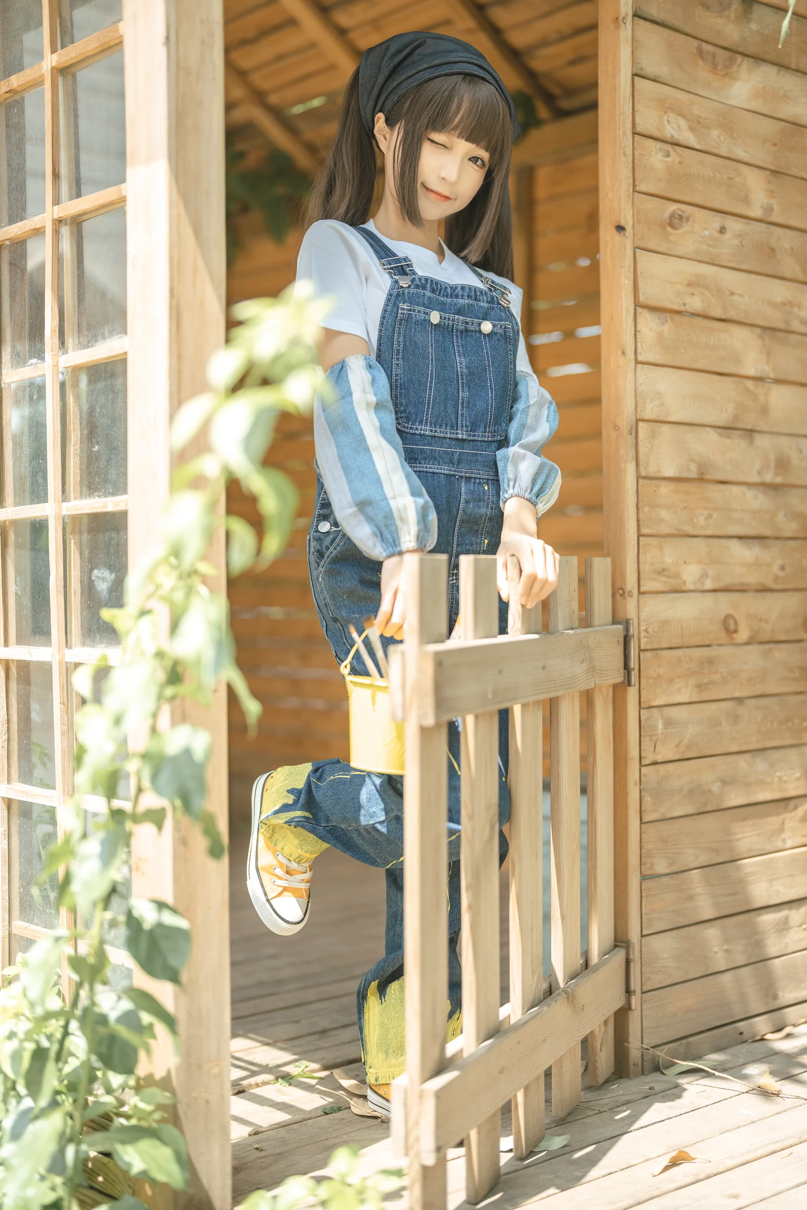 蠢沫沫 - NO.202 小画家 [110P-1.08GB] | chunmomo